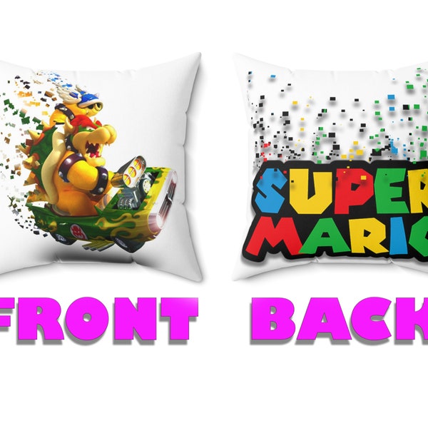 Bowser Pillow - Etsy