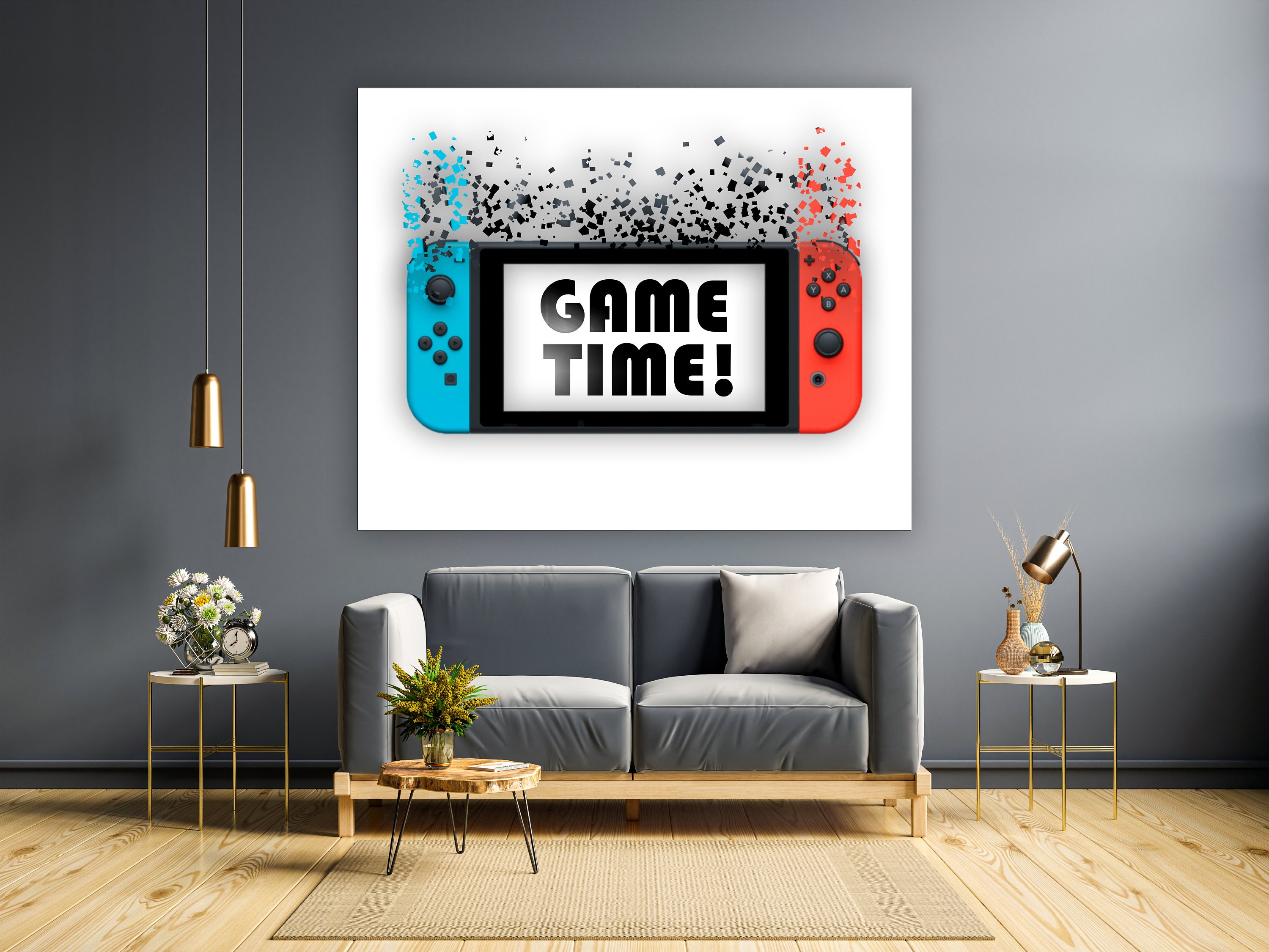 Switch Game Digital Download Printable Poster Home Game Room Kids Room ...