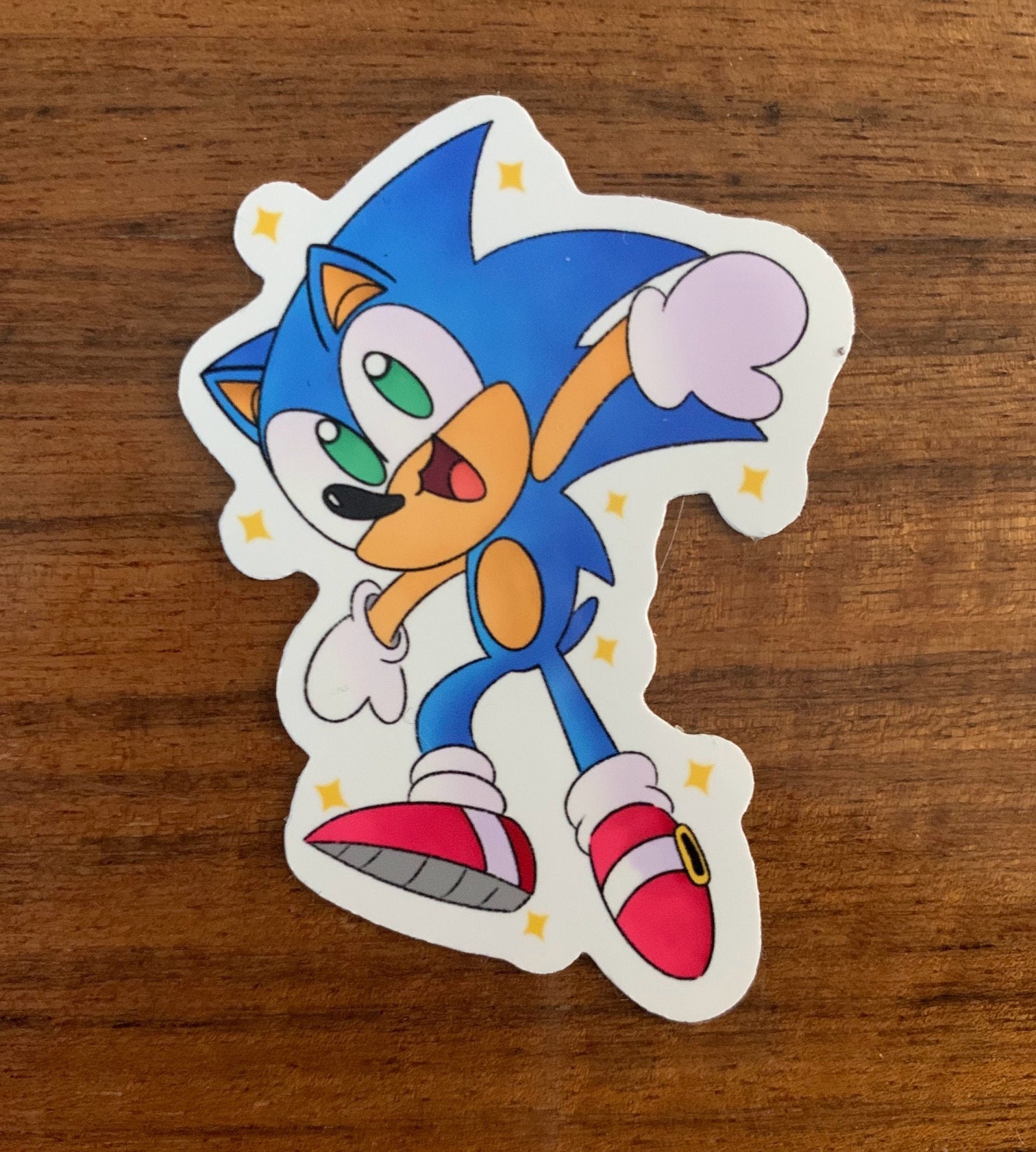 Die Cut Sonic Sticker - Etsy
