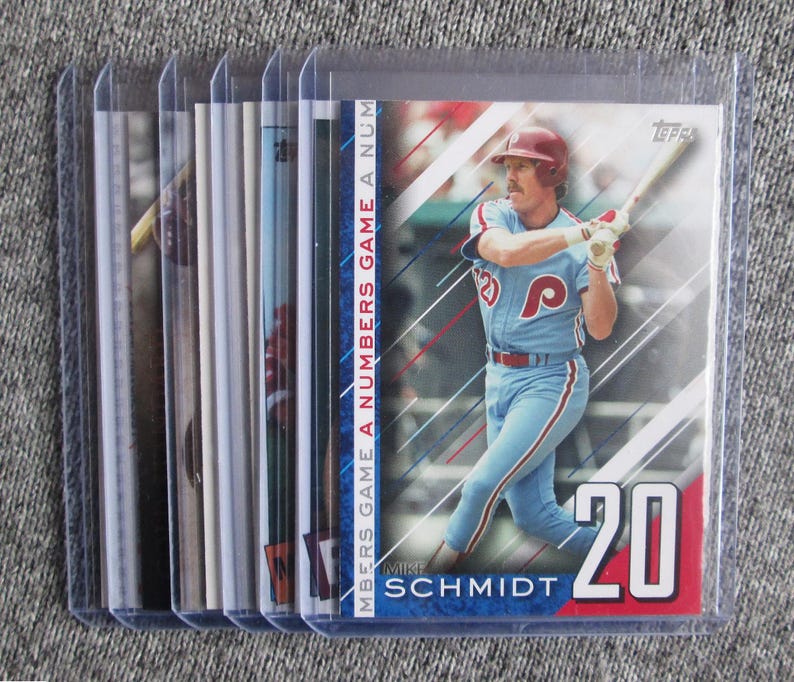 Mike Schmidt Baseball Cards 1985 Topps Philadelphia Phillies - Etsy