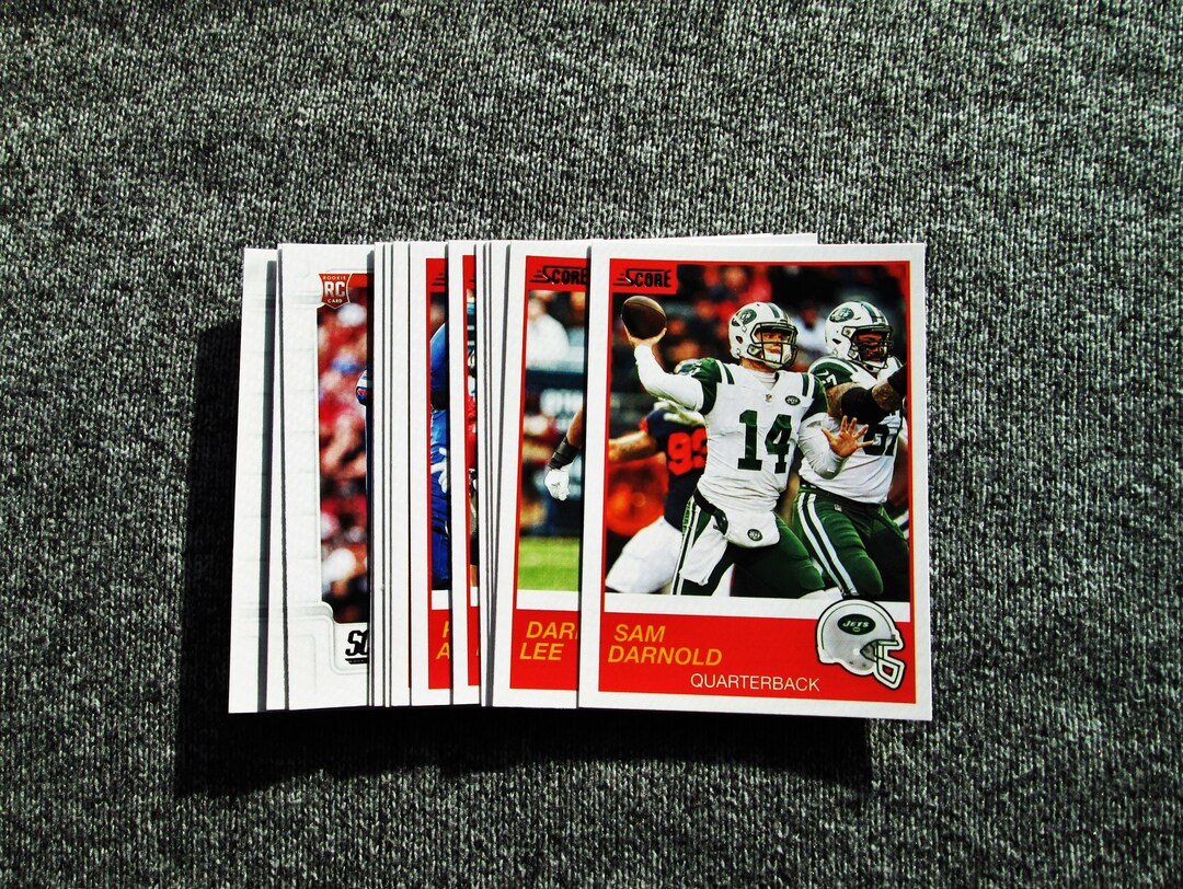 New York Jets 2019 Score Football Team Set Quinnen Williams - Etsy