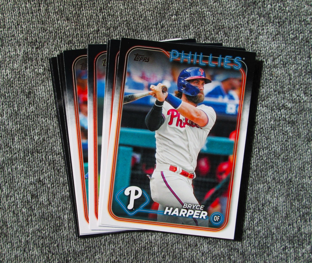 Philadelphia Phillies Cards 2024 Topps Series 1 Team Set Bryce Harper ...
