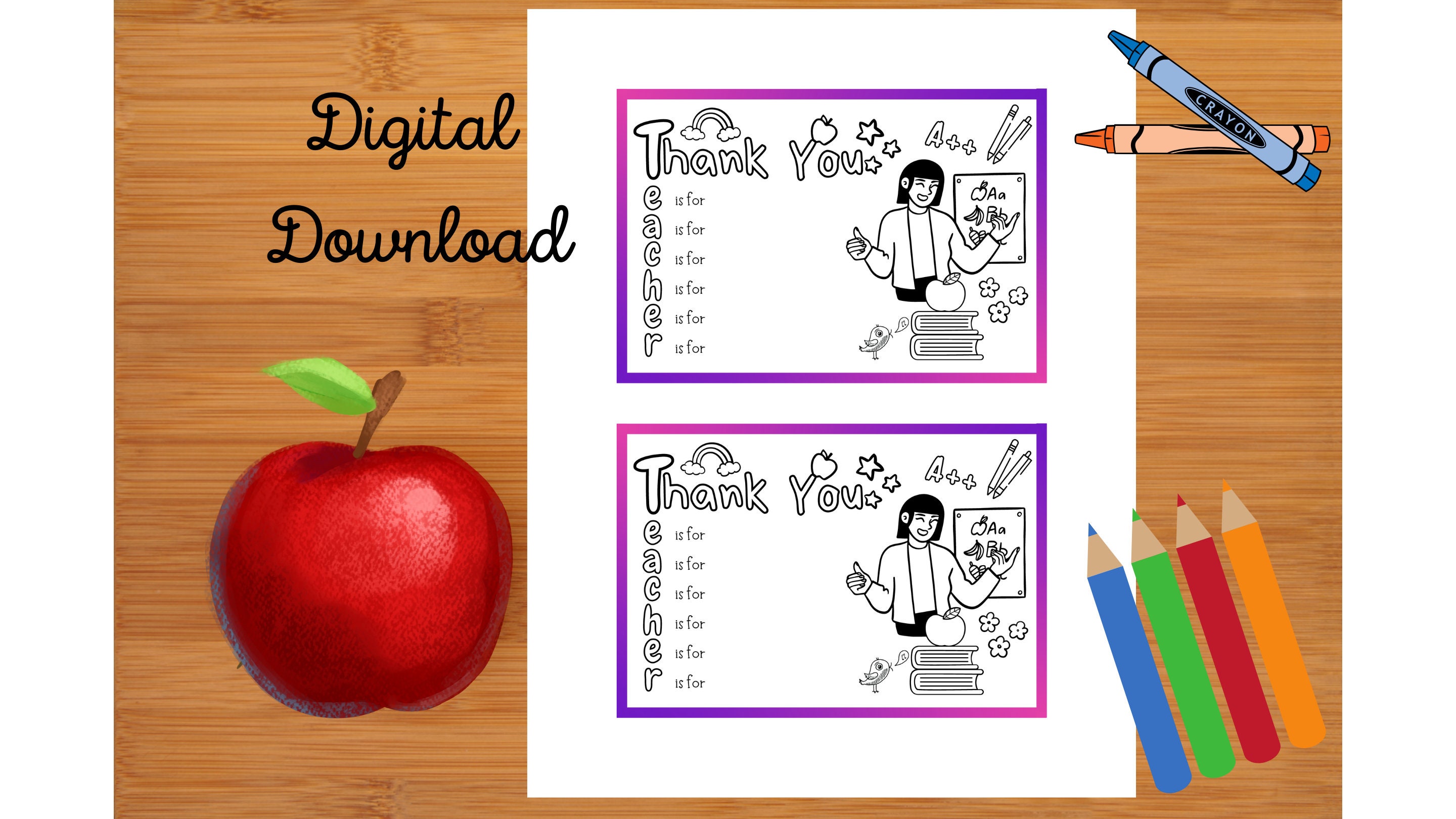 Teacher Appreciation Week Printable, Teacher Coloring Page, Teacher ...