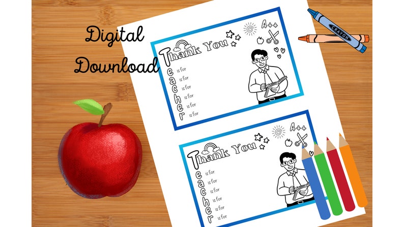 Teacher Appreciation Week Printable, Teacher Coloring Page, Teacher ...