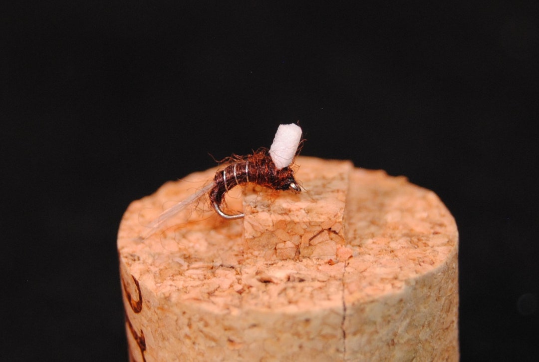 Dark Chocolate Thunder Foam Back Emerger Fly Fishing Flies Choose Size ...