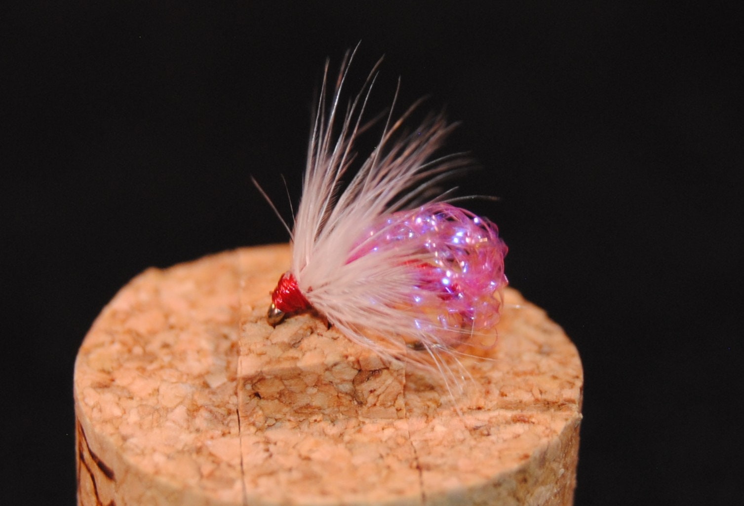 Half Dozen 6 Magenta Crystal Meth Egg Fly Fishing Flies Size 16 Salmon ...