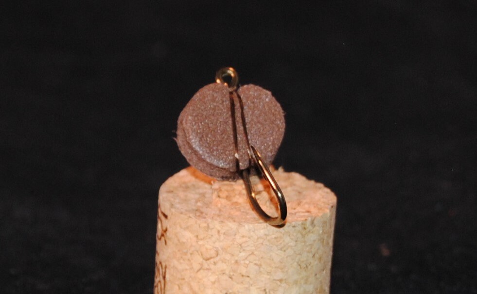 Pellet Fly Fish Biscuits Brown Fly Fishing Flies Half Dozen (6) Size 4 ...