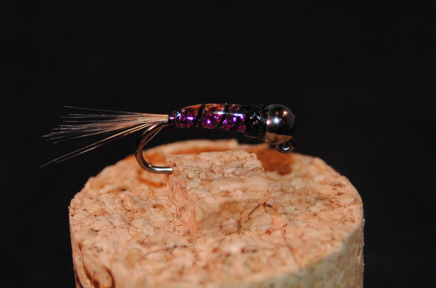Perdigon Euro Nymph Fly Fishing Flies Purple Half Dozen (6 QTY) - Etsy