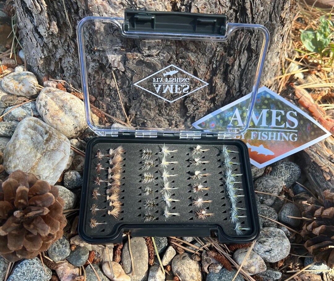 Dry Flies Assortment Loaded Fly Fishing Box - Etsy