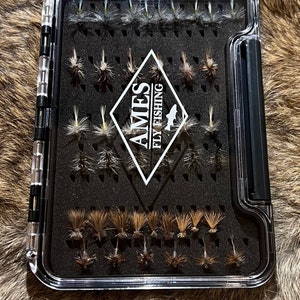 Dry Flies Assortment Loaded Fly Fishing Box - Etsy
