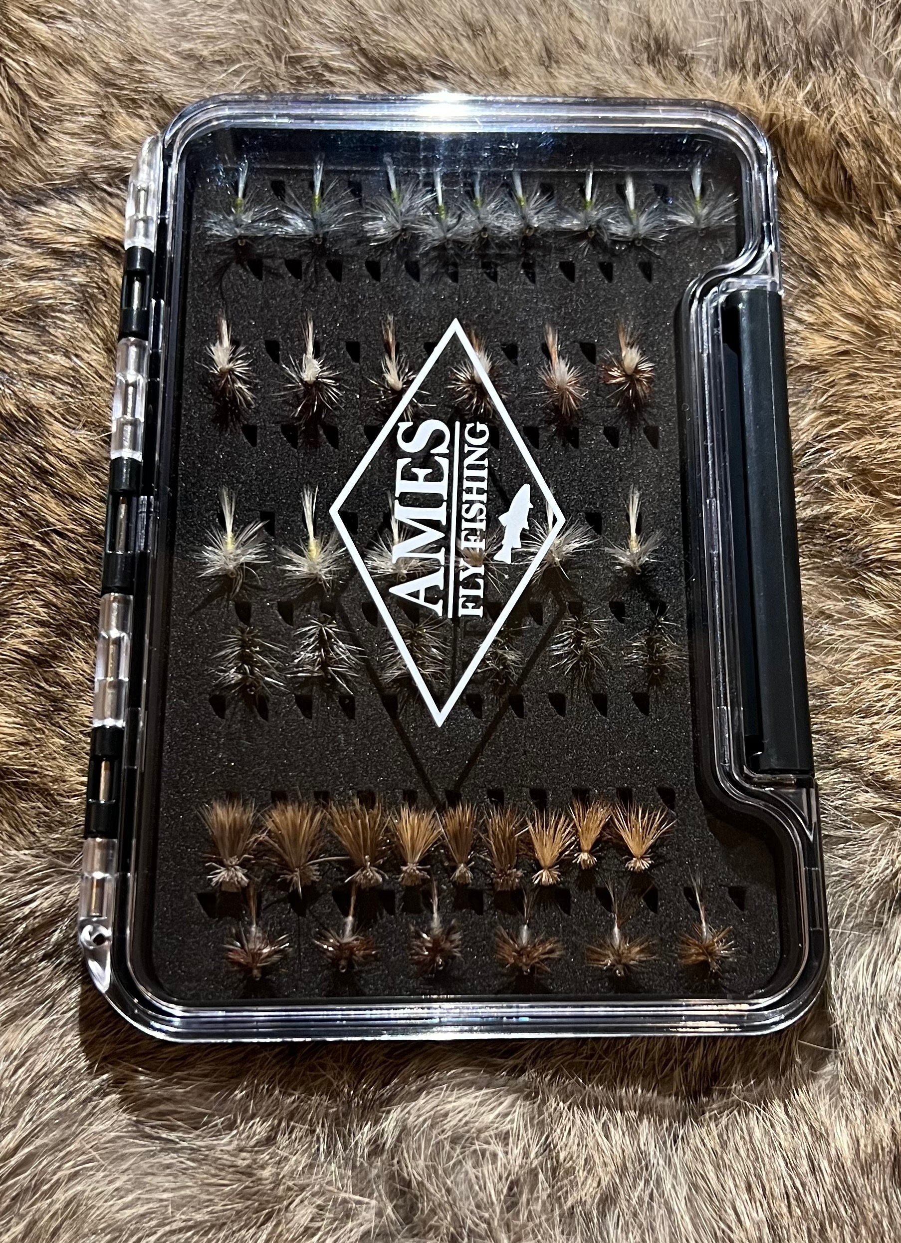 Dry Flies Assortment Loaded Fly Fishing Box - Etsy