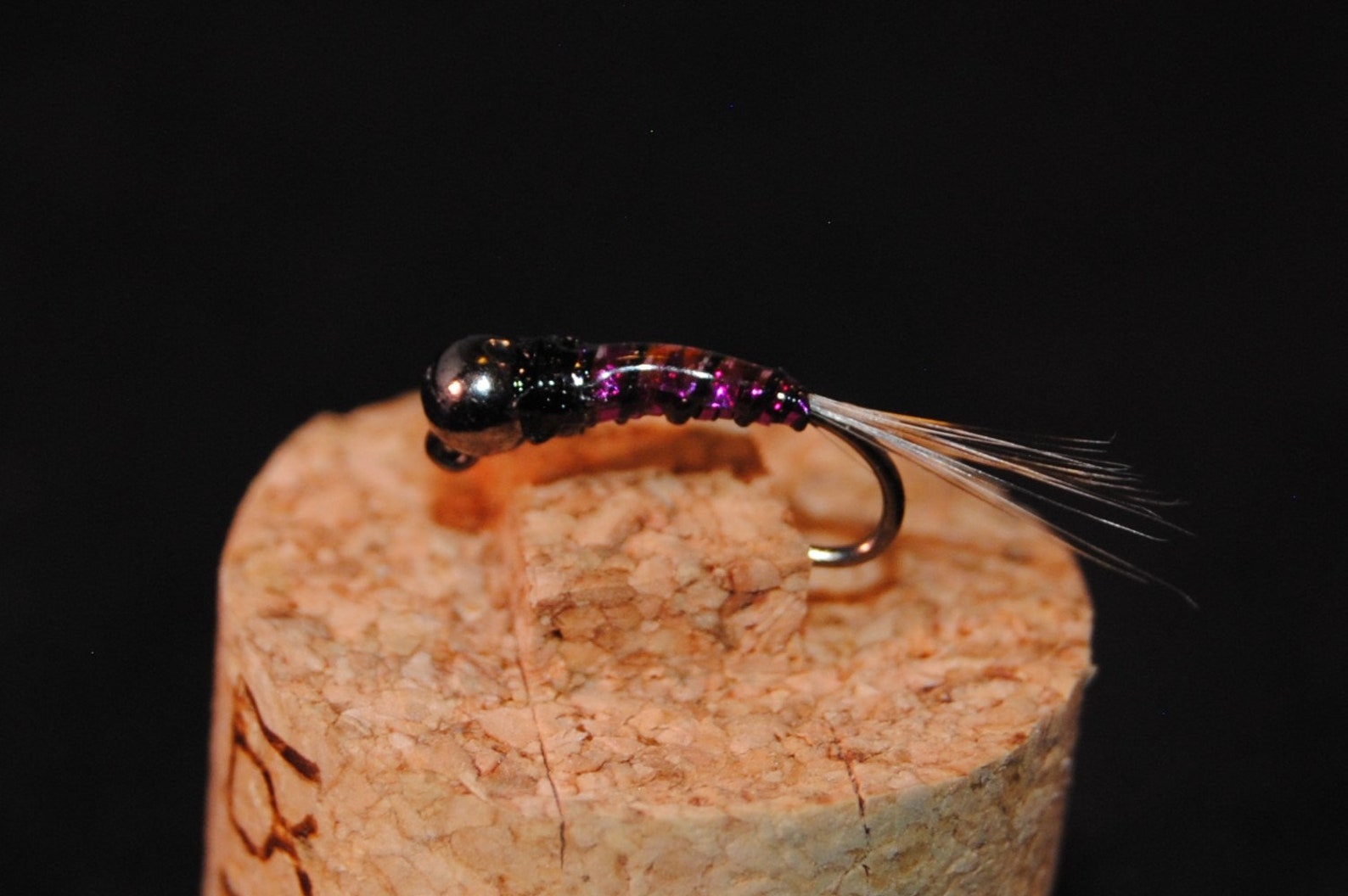 Perdigon Euro Nymph Fly Fishing Flies Purple Half Dozen 6 QTY - Etsy
