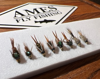 Nymph Flies Assortment Loaded Fly Fishing Box - Etsy