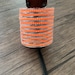 Tippet Spool Holder Leather With Aluminum Clip Brown and Black Handmade ...