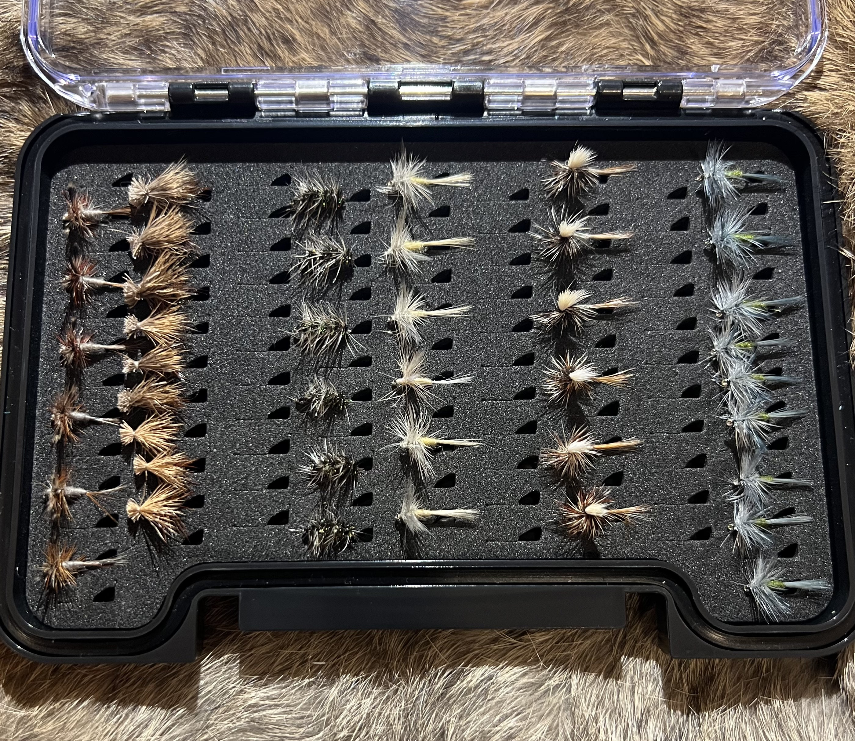 Dry Flies Assortment Loaded Fly Fishing Box - Etsy