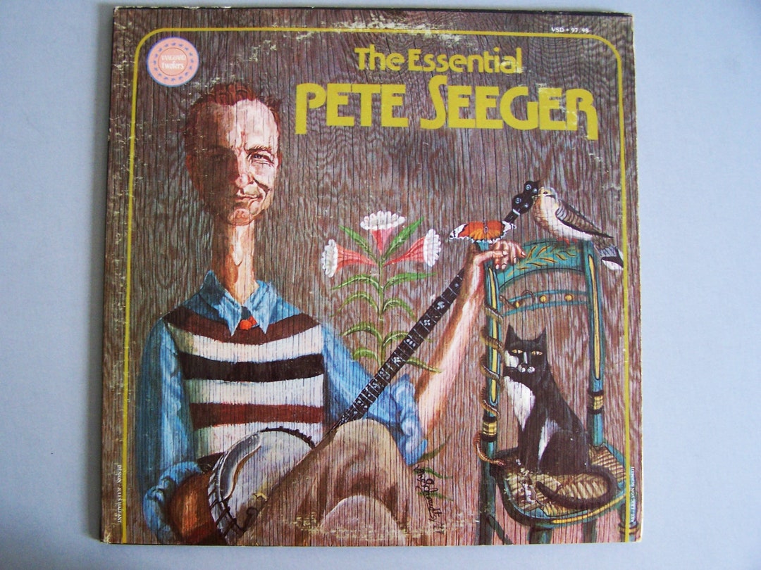 Pete Seeger – the Essential Pete Seeger (two Records) VG and VG+ ...