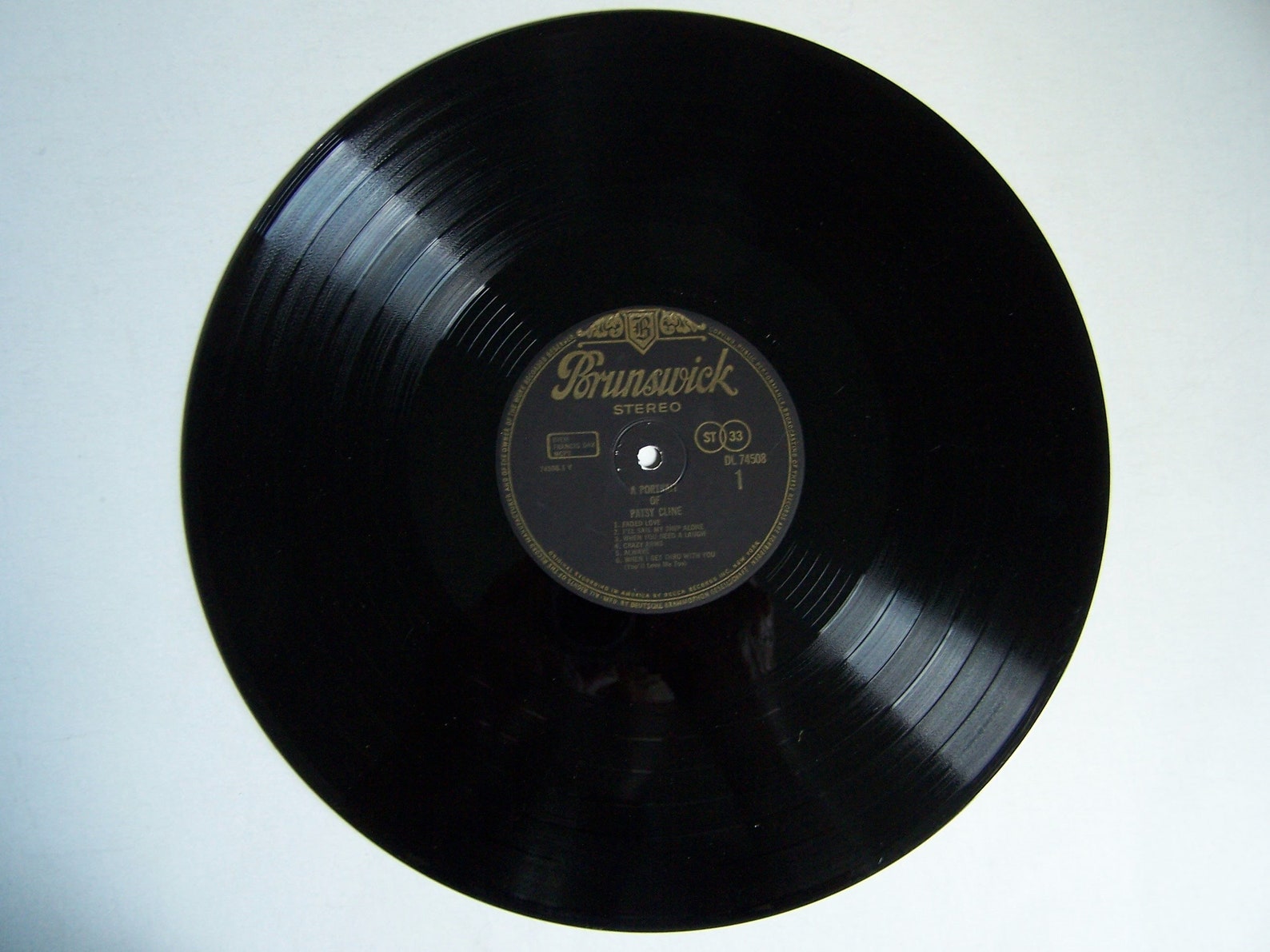Patsy Cline - A Portrait of - Vinyl LP (french Brunswick Pressing, 1964 ...