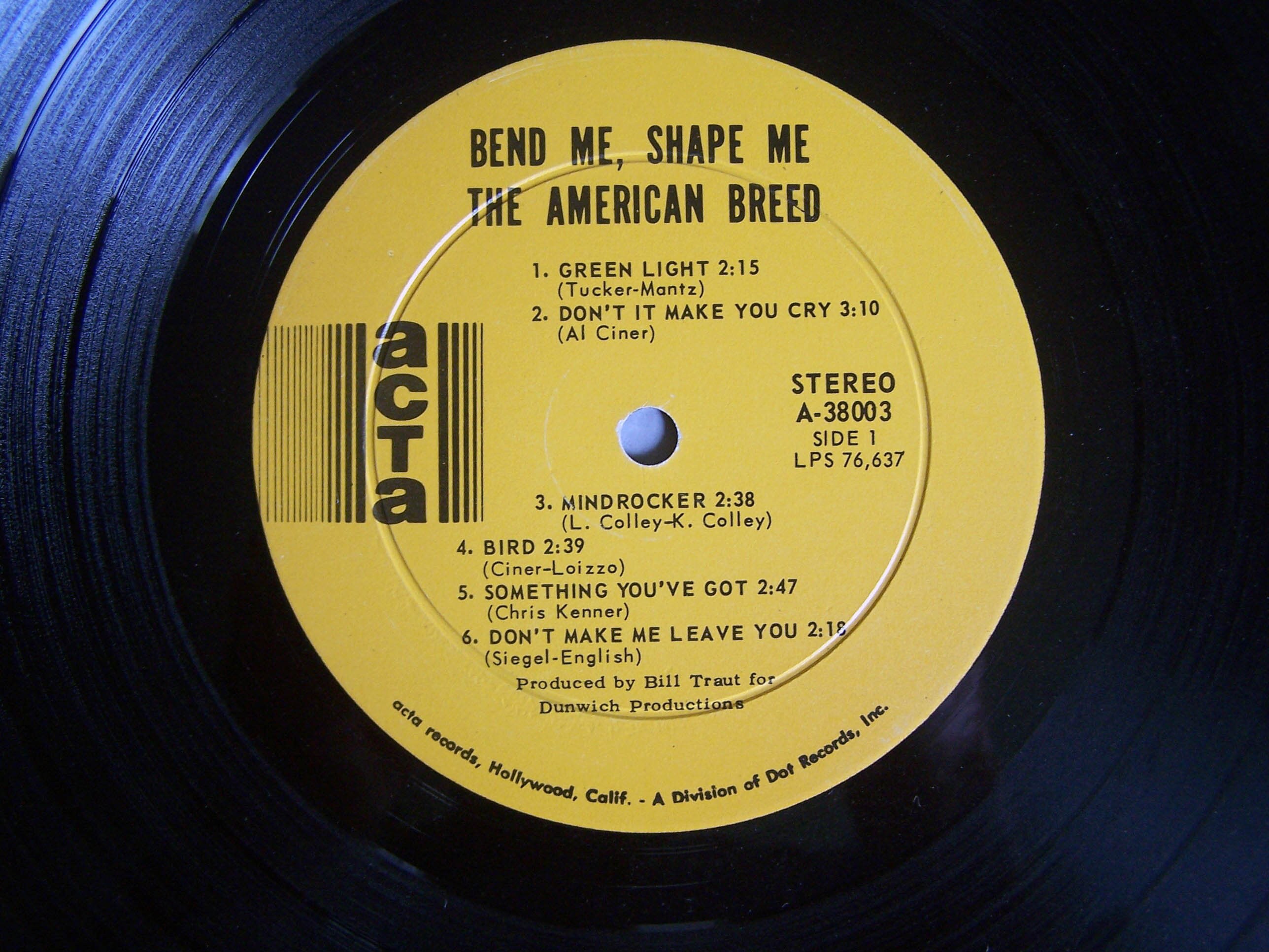 The American Breed Bend Me Shape Me Vinyl LP Record Album - Etsy