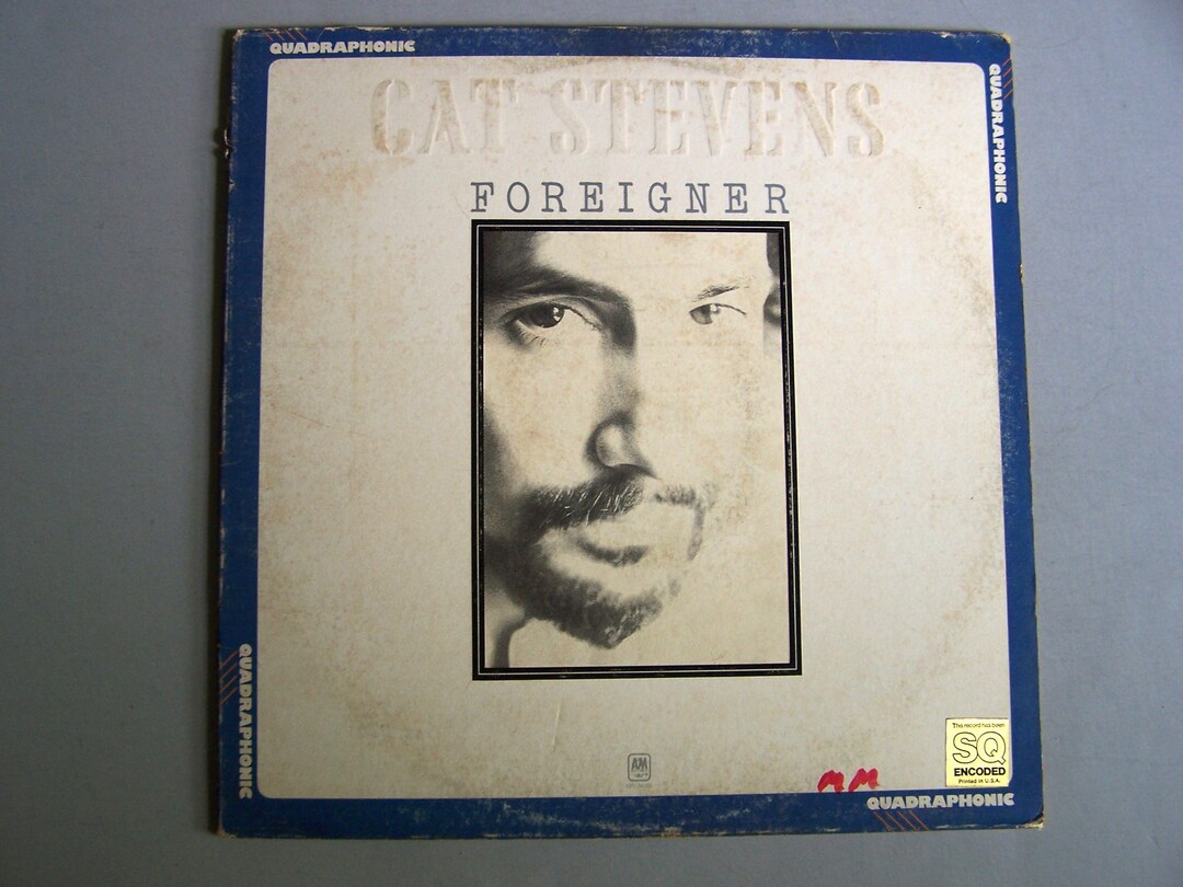 Quadraphonic Record - Cat Stevens - Foreigner + Post Card - Quad Vinyl ...