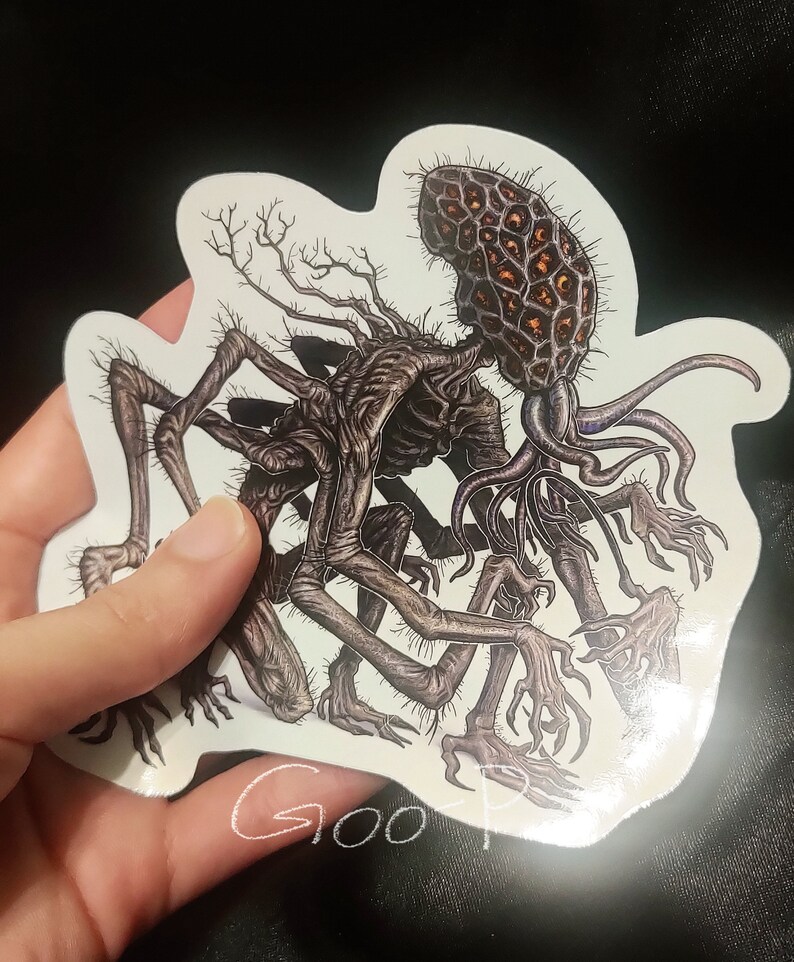 Amygdala Bloodborne Inspired Vinyl Sticker Laminated & - Etsy