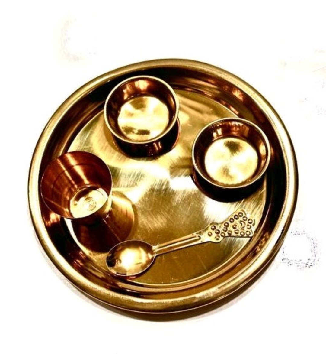 Laddu Gopal Pooja Plate for Temple - Etsy