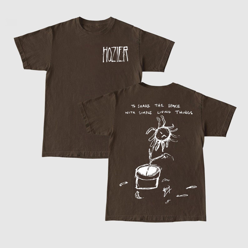 Hozier to Share the Space With Simple Living Things 2side - Etsy