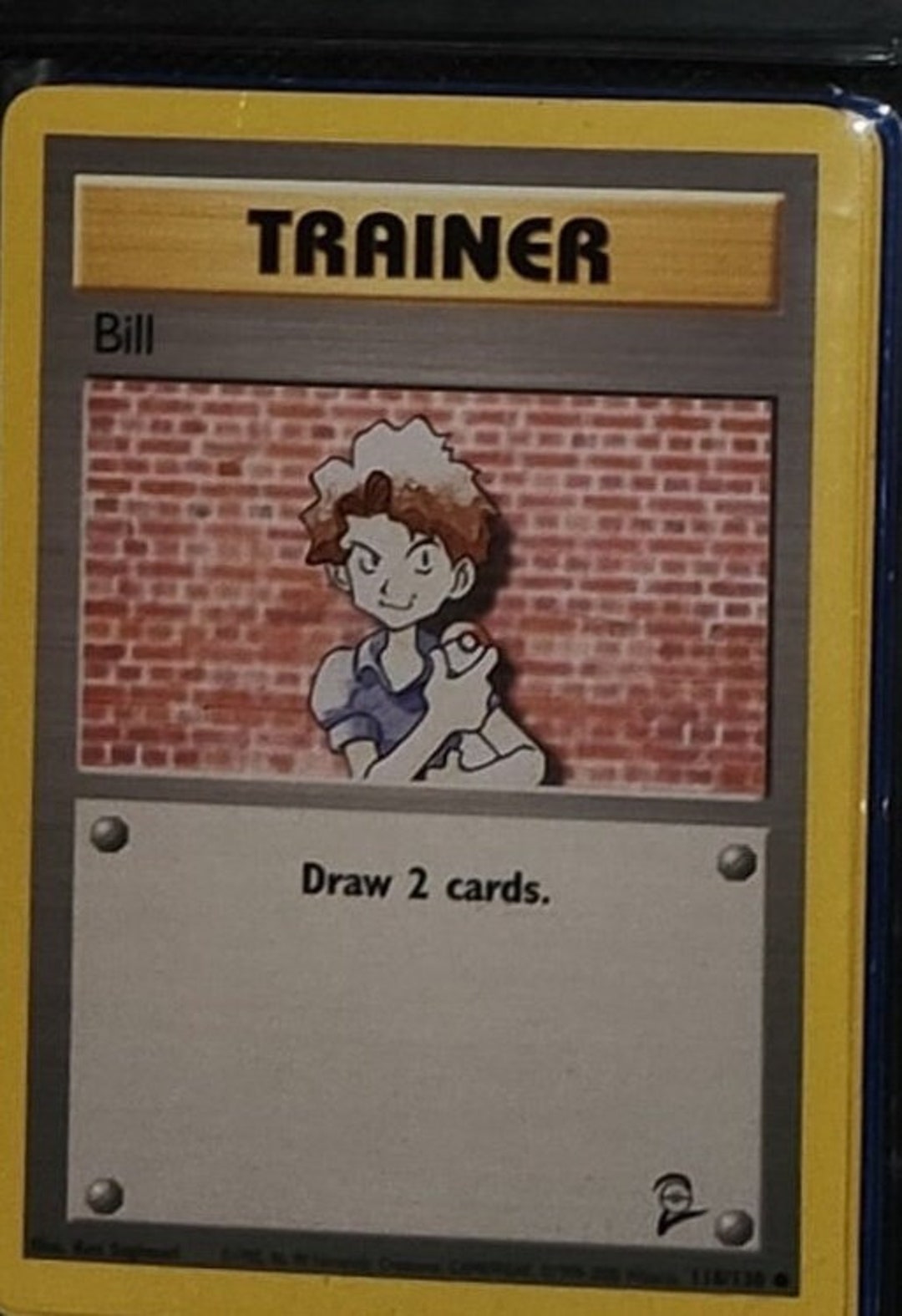 Pokemon Trainer Card Bill - Etsy