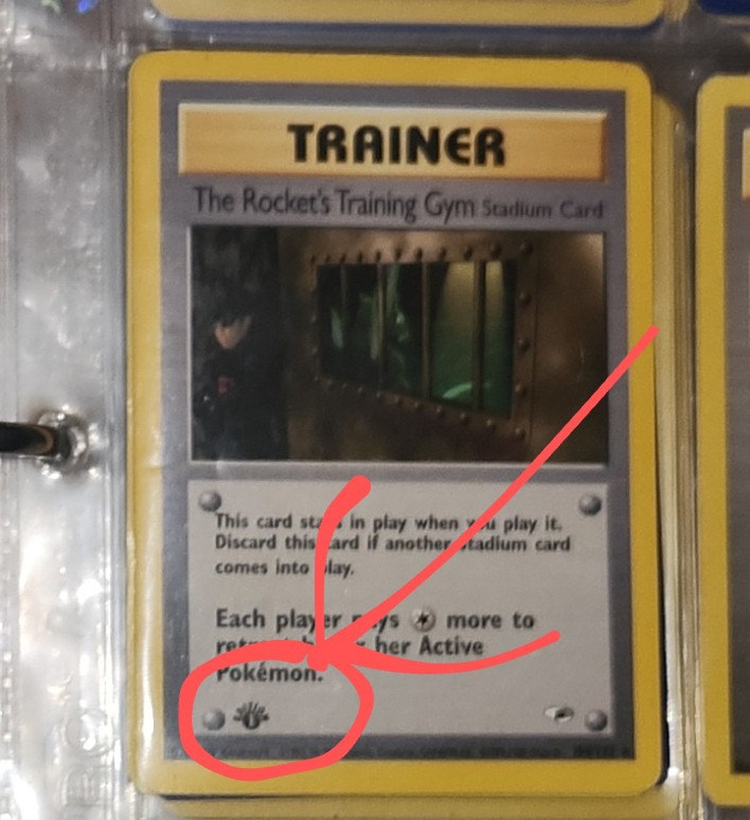 Pokemon Trainer Card Rockets Gym - Etsy