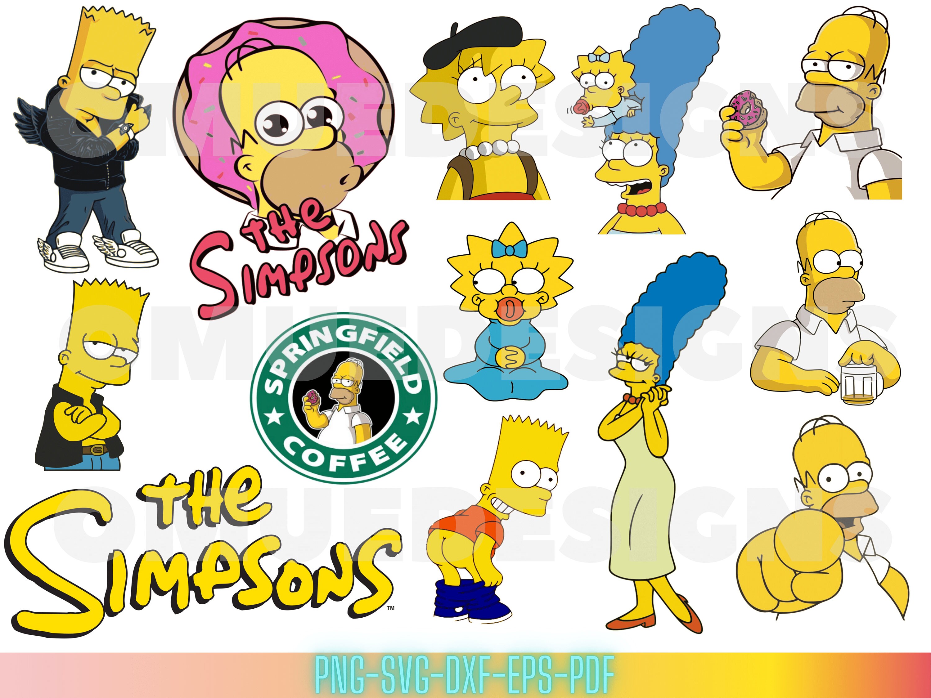 The Simpsons SVG Bundle Homer Svg Simpson Svg digital - Etsy Singapore