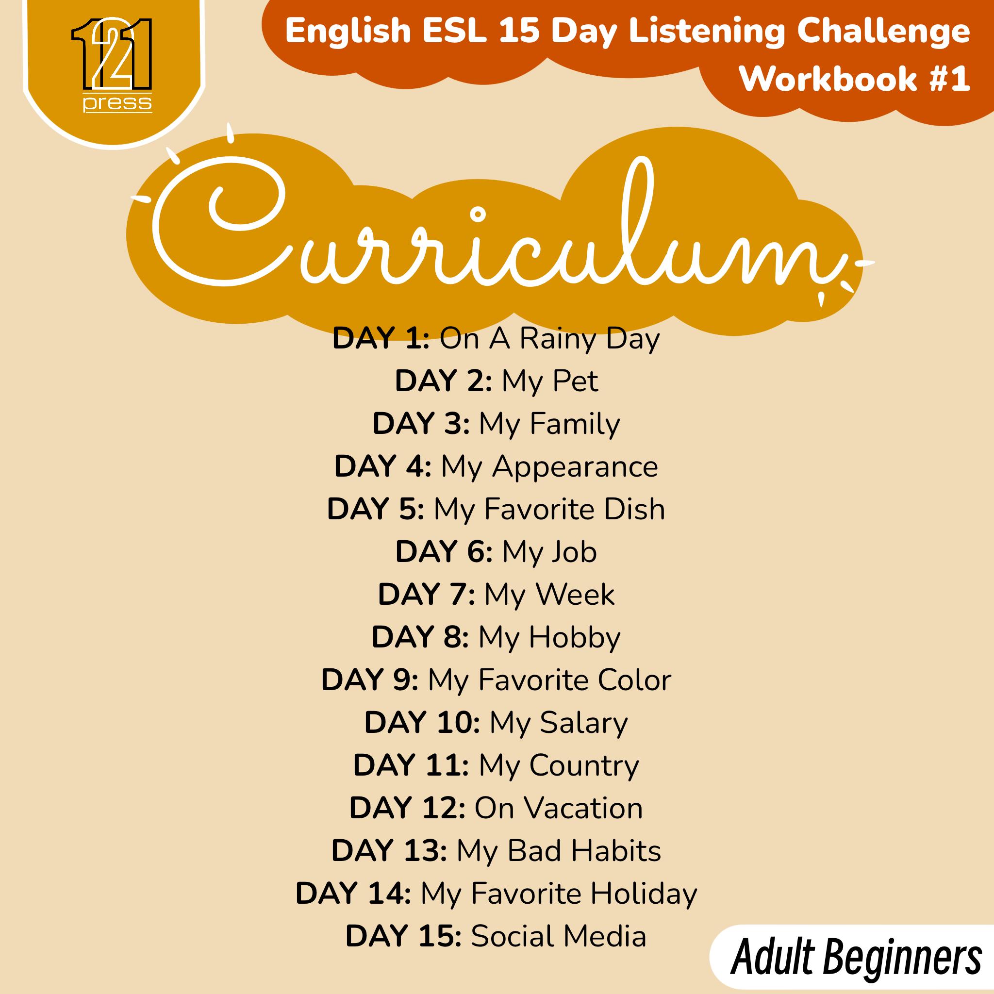 English ESL Listening Practice for Adults (A1–A2) | 15-minute Daily ...