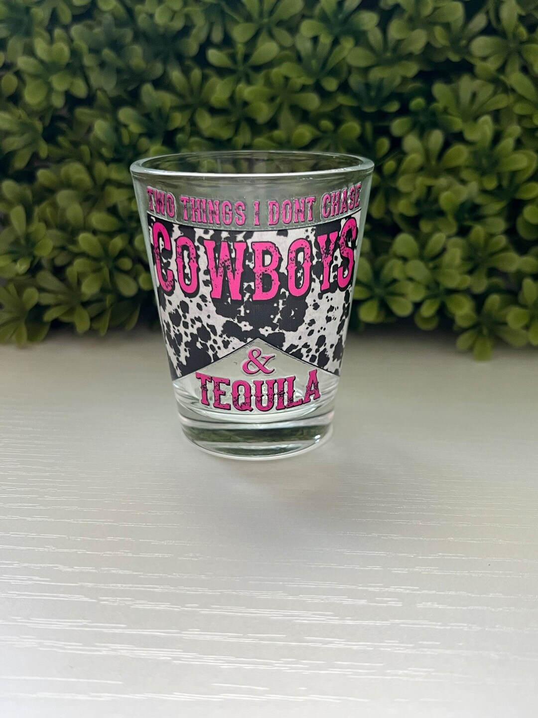 Shot Glass Cowboys & Tequila 2oz Cute Shot Glasses Party Accessories - Etsy