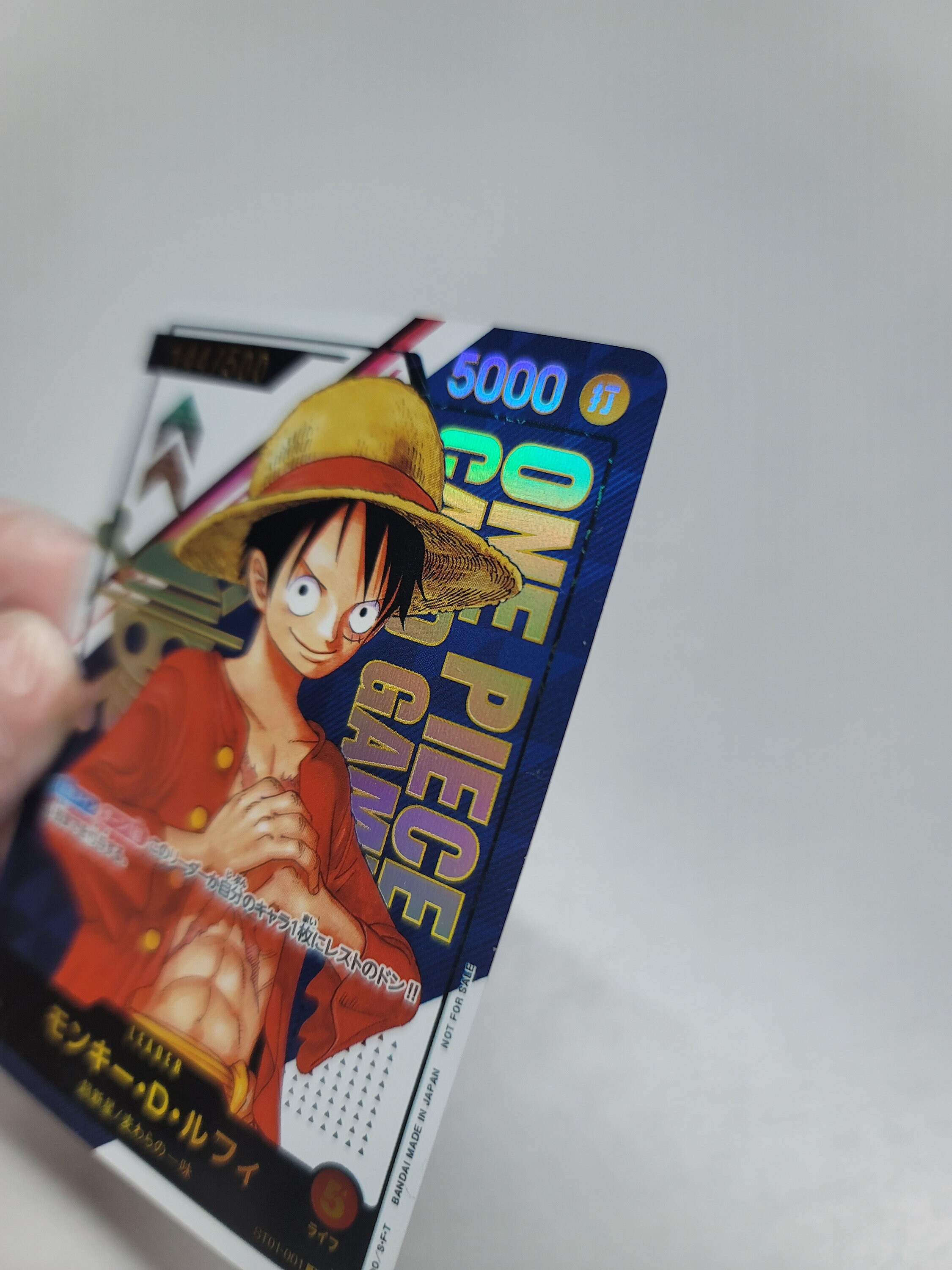 Luffy ST01-001 Serial One Piece Card custom - Etsy