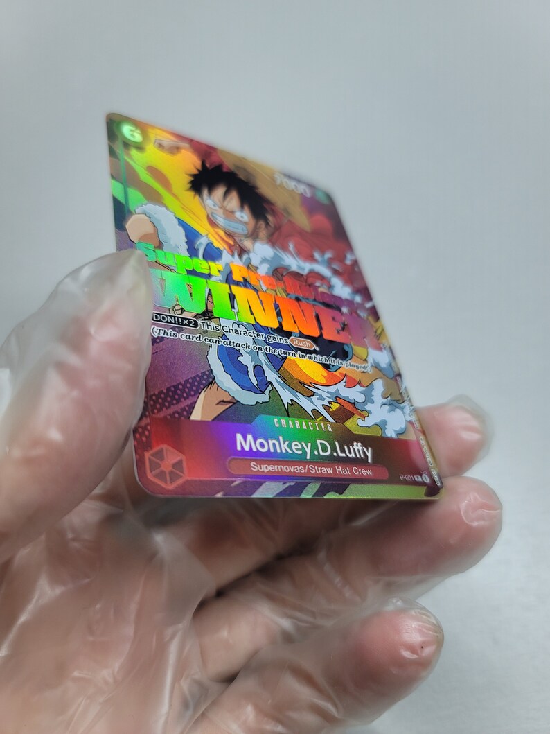 Luffy Super Pre-release Winner Card P-001 One Piece TCG - Etsy Australia