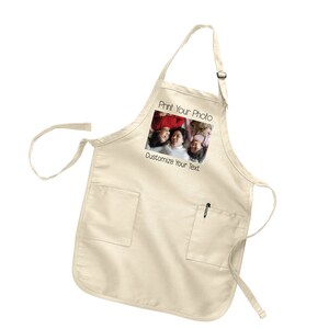 Custom Photo Apron, Personalized Faces Apron for Women and Men, Funny ...