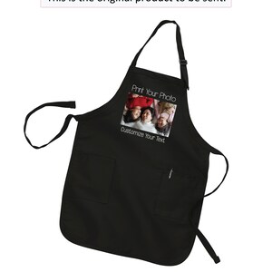 Custom Photo Apron, Personalized Faces Apron for Women and Men, Funny ...