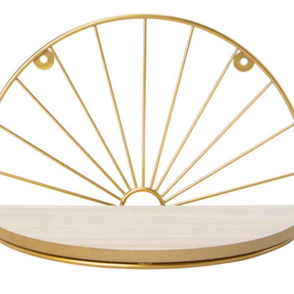 Gold Wall Shelf - Etsy