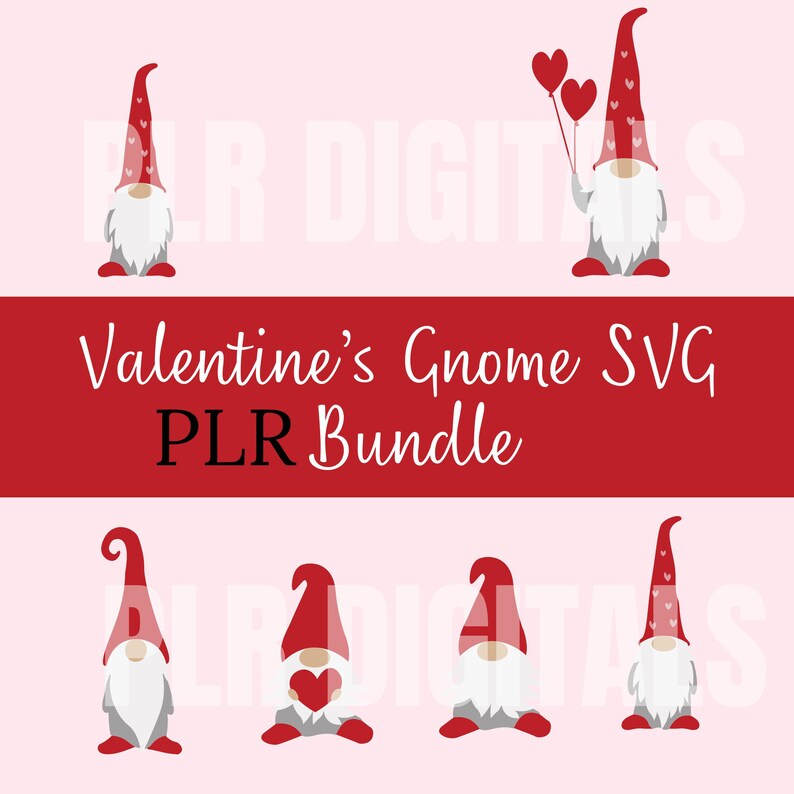 Valentine's Day Clip Art & SVG Bundle | PLR Commercial Use - Etsy