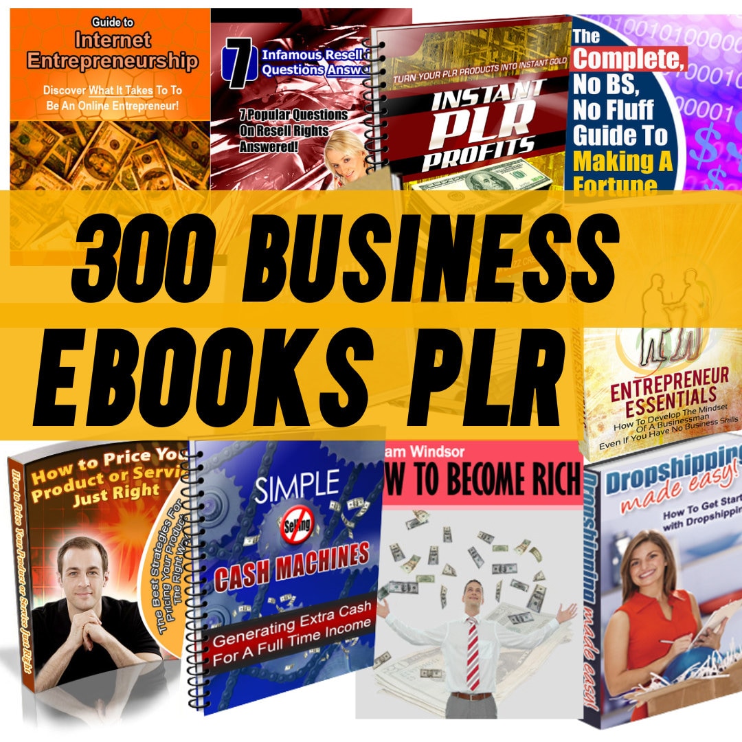 PLR Large Bundle of Business Ebook and Some PLR Articles, Instant ...