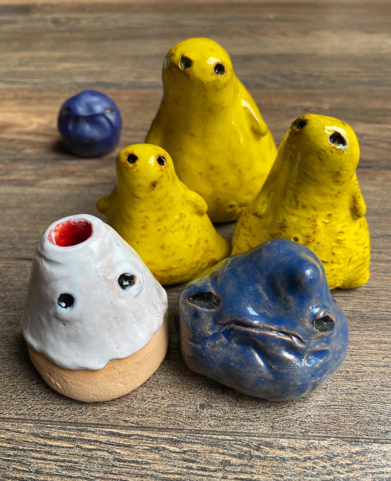 Guffys Mnmnmn Deprecin - One of a Kind Handmade Ceramic Sculpture ...