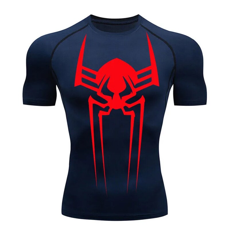 Spiderman 2099 Inspired Mens Gym Compression Shirt - Etsy