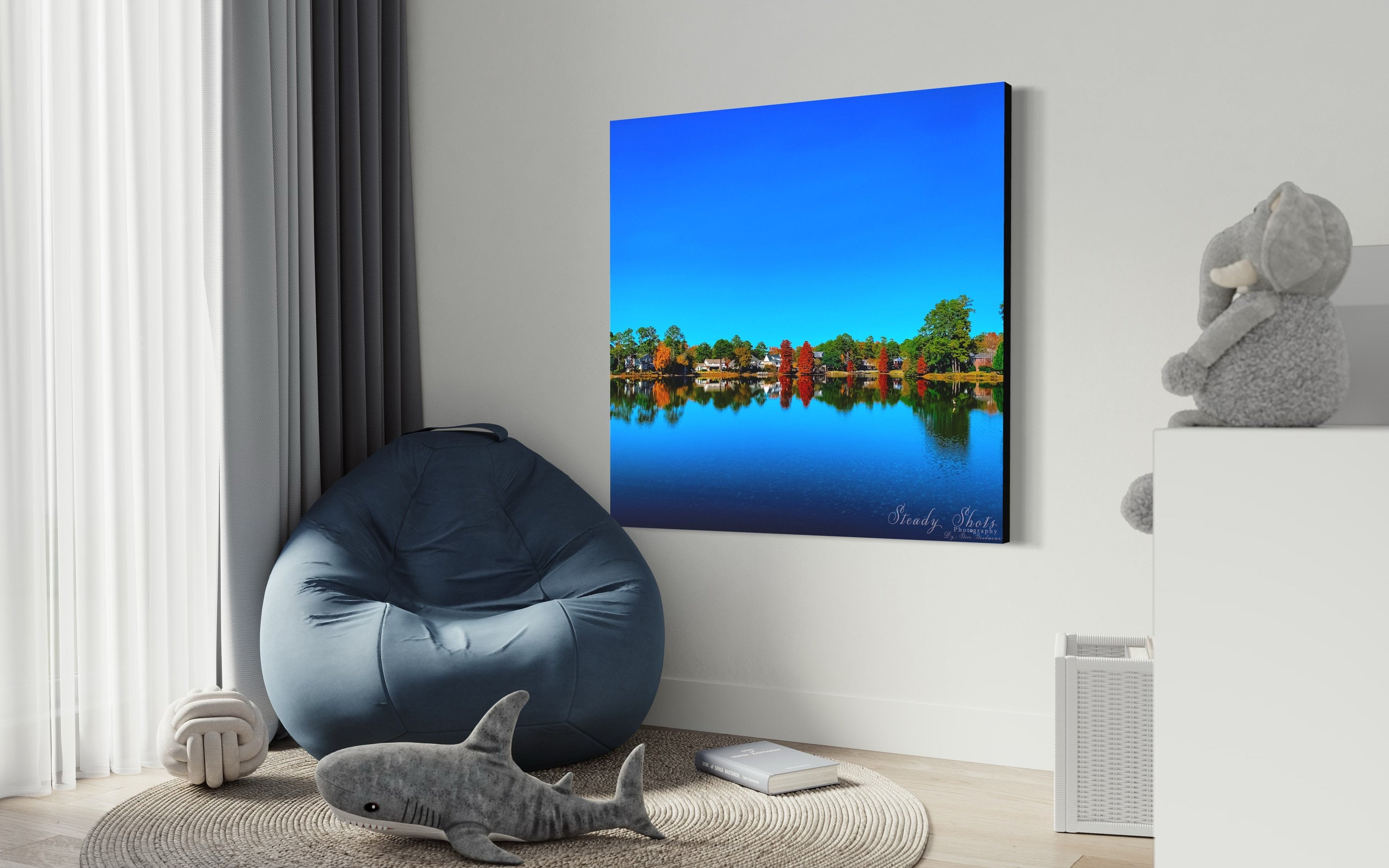 Reflection Lake Home Decor Canvas - Etsy