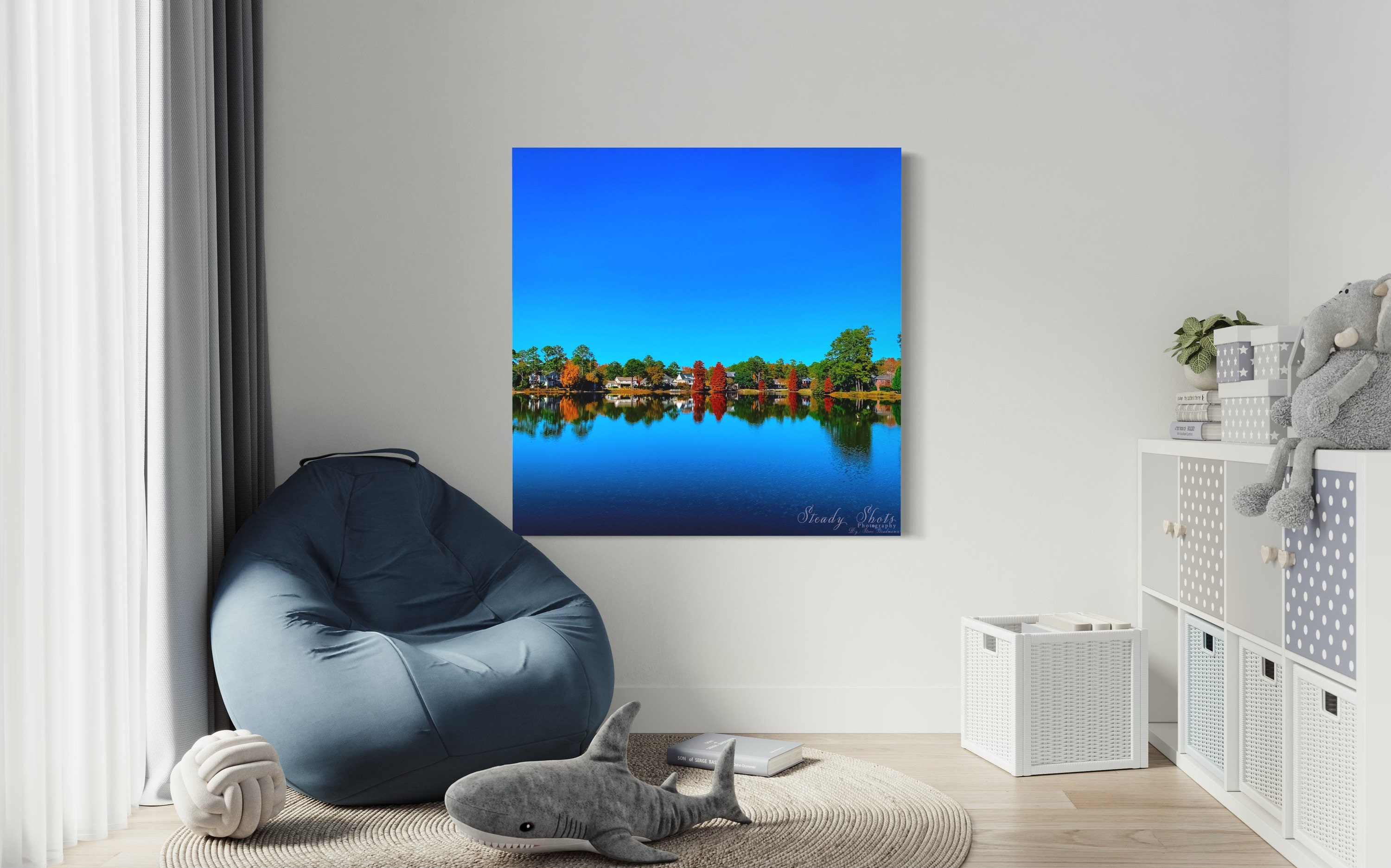 Reflection Lake Home Decor Canvas - Etsy