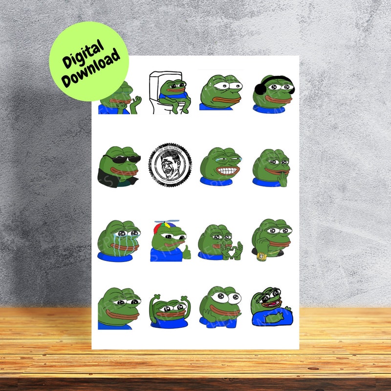 Tiktok meme stickers - Etsy.de