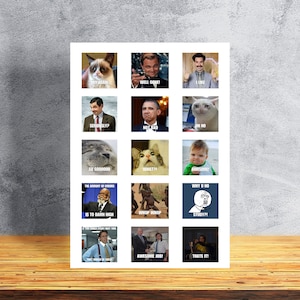 Motivational Meme Sticker Pack | 45 Sticker Bundle | Teachers ...