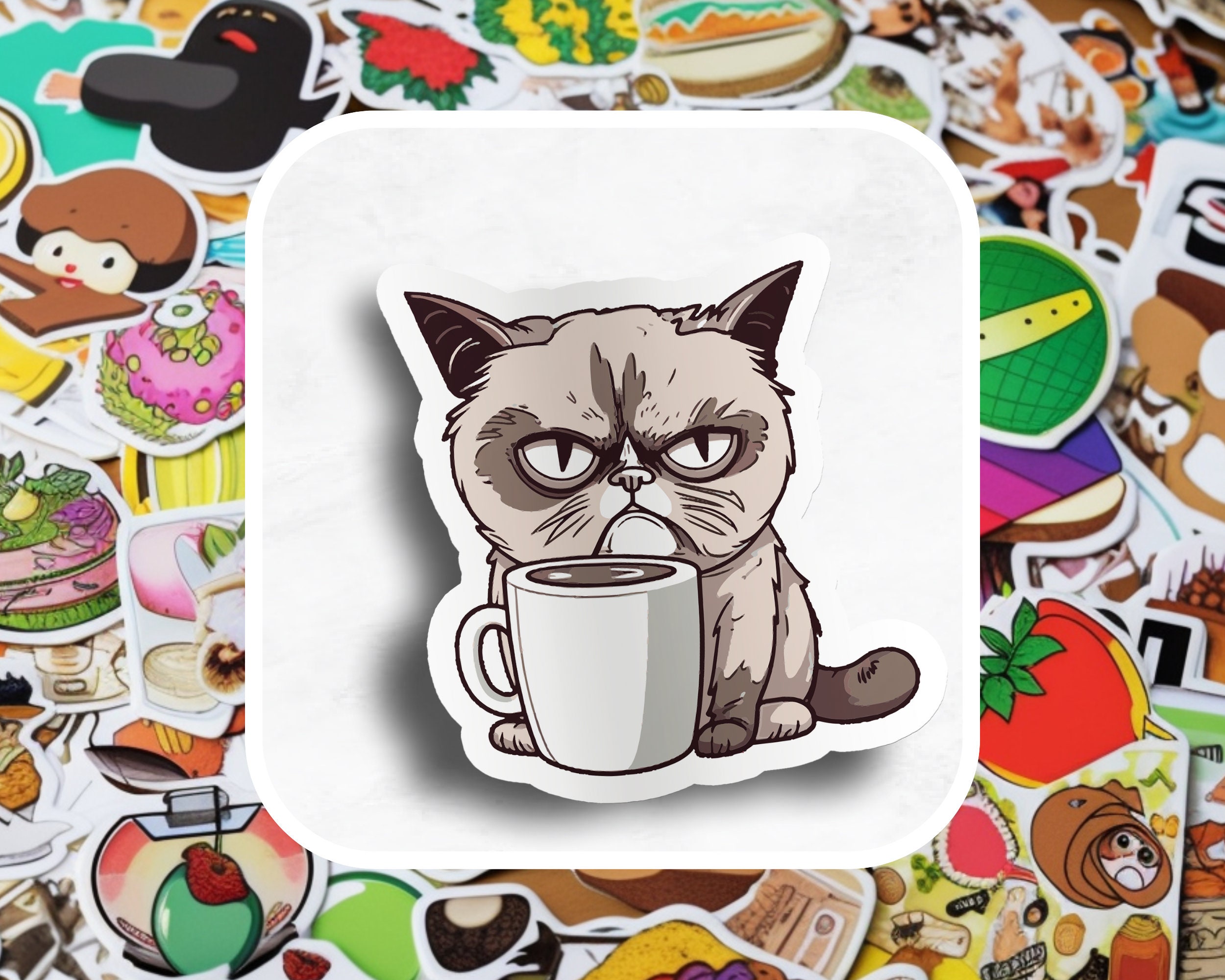 Grumpy Cat Tired Meme