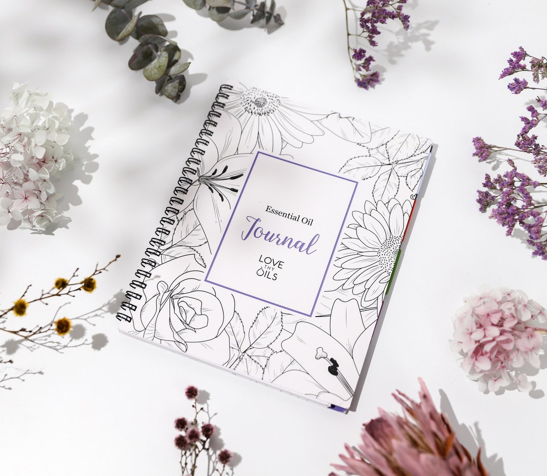 Essential Oil Journal Recipe Book for Aromatherapy - Etsy