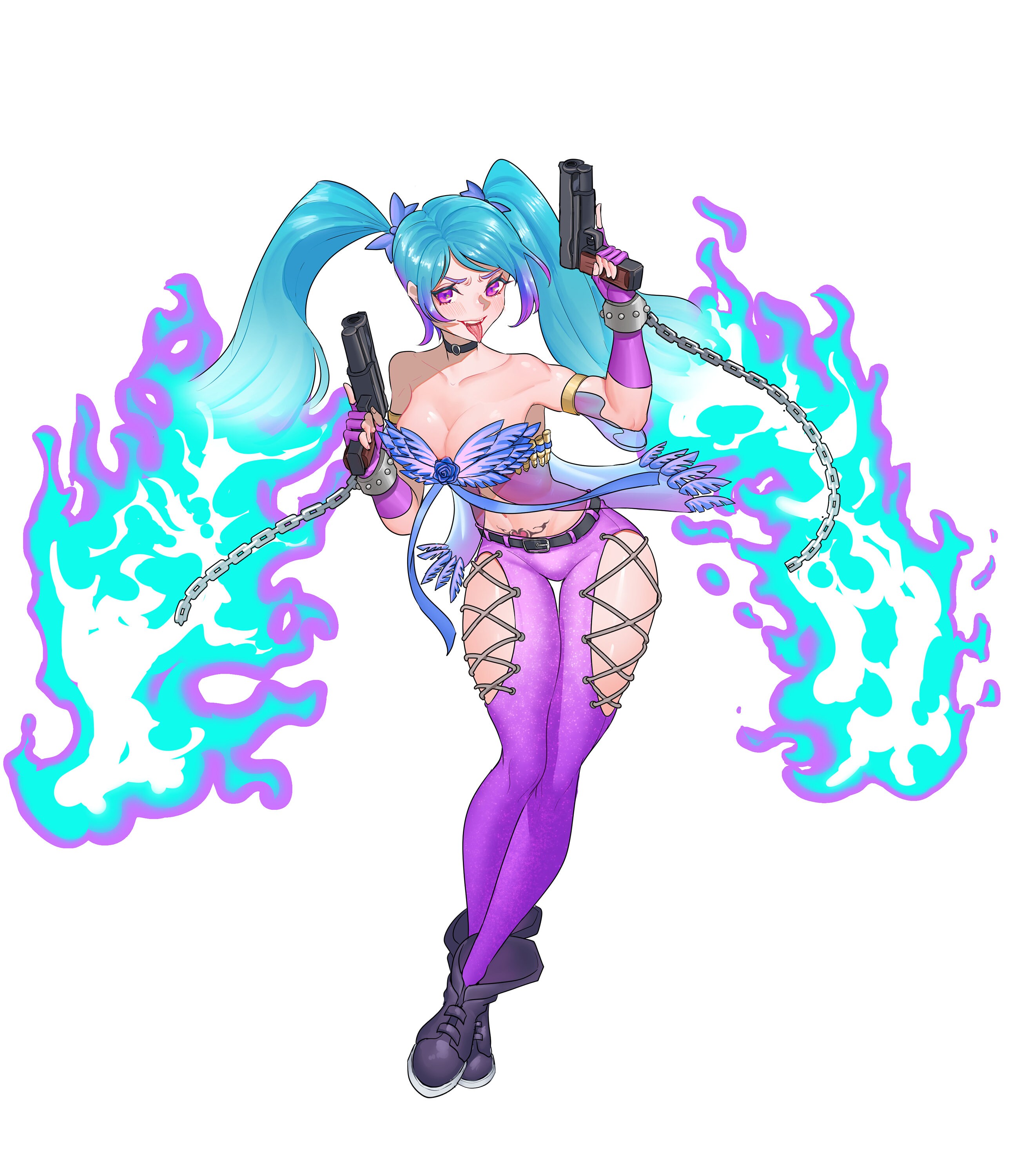 Full Body Anime Style Commission Etsy 5158