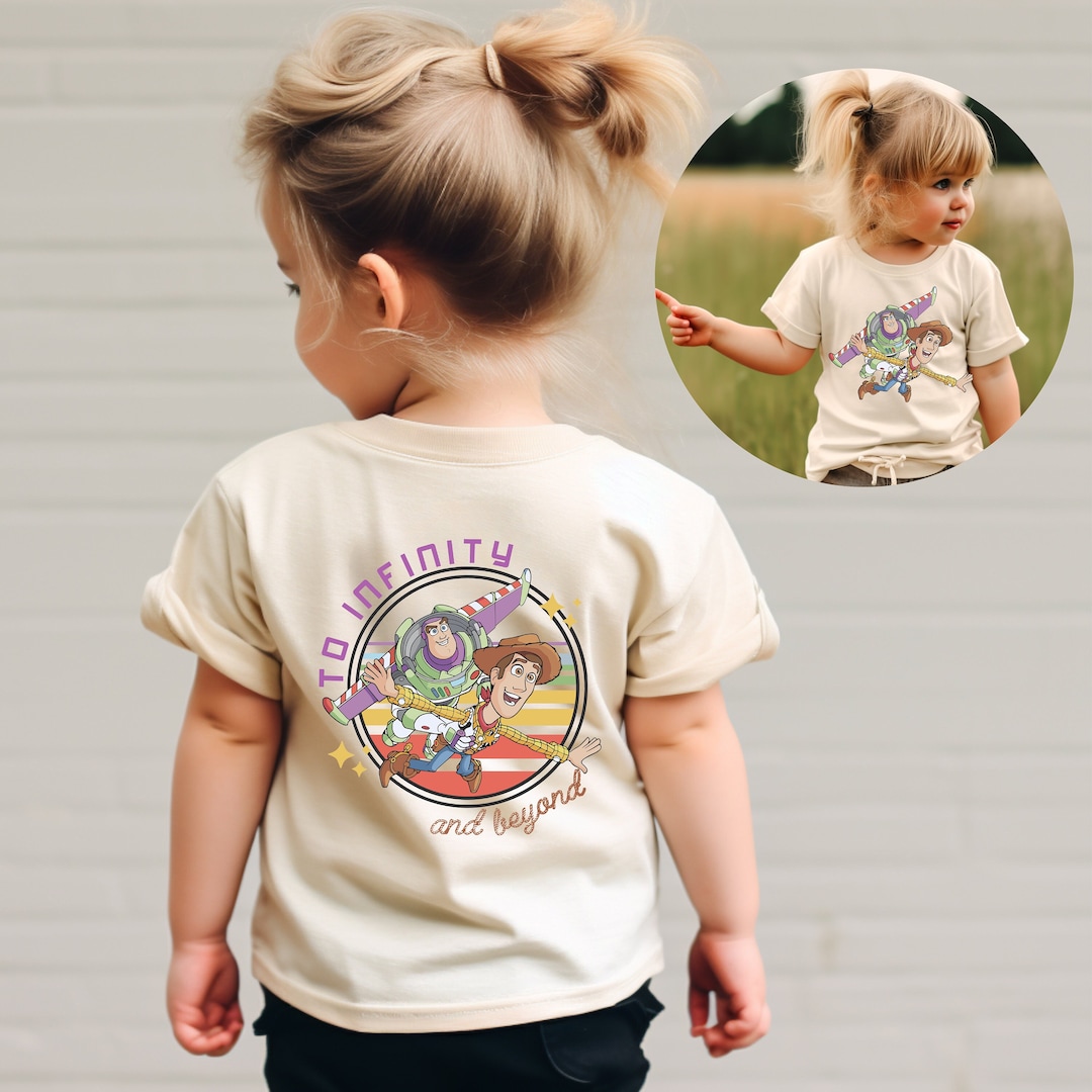 Vintage Toy Story Front and Back Two Sided Shirt, to Infinity and ...