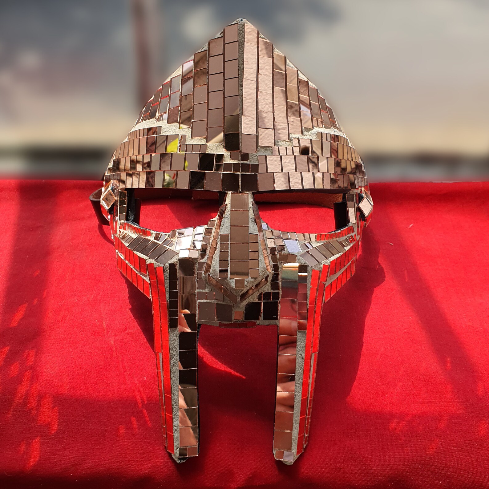Disco Doom MF Doom / Gladiator Mask Silver Gold or Rose - Etsy