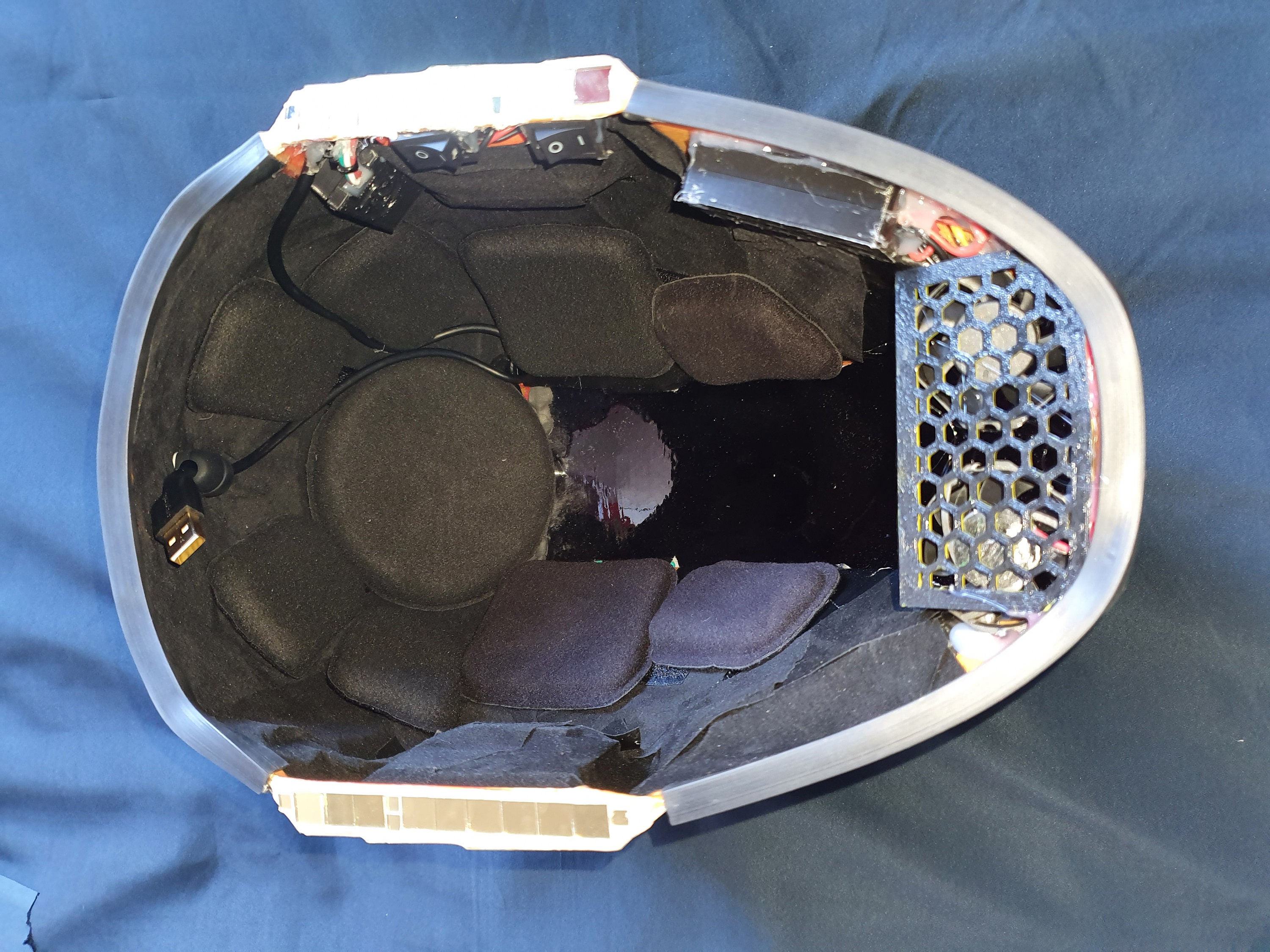 Daft Punk Helmet Inside